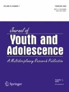 Journal of Youth and Adolescence | Volume 35, issue 1