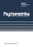 Psychometrika | Volume 74, issue 3