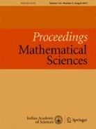 Proceedings - Mathematical Sciences | Volumes and issues