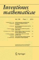 Inventiones mathematicae | Volume 198, issue 1