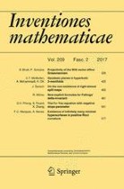 Inventiones mathematicae | Volume 209, issue 2