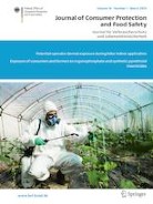 Journal of Consumer Protection and Food Safety | Volume 14, issue 1