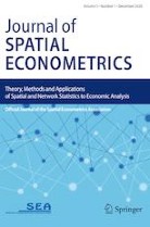 Journal of Spatial Econometrics | Volume 1, issue 1