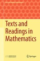 Texts and Readings in Mathematics | Book series home