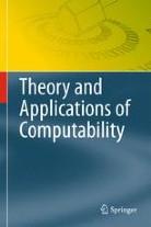 Theory and Applications of Computability | Book series home