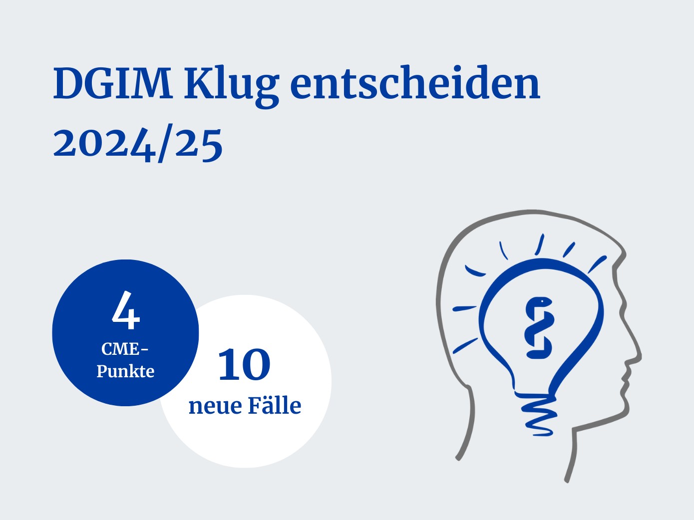 Innere Medizin | DGIM Zertifikatskurs – Klug entscheiden 2024/25 | springermedizin.de