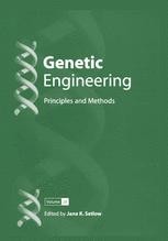 Genetic Engineering: Principles and Methods | SpringerLink