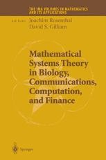 Mathematical Systems Theory in Biology, Communications, Computation and ...