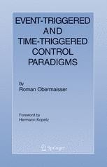 Event-Triggered and Time-Triggered Control Paradigms | SpringerLink