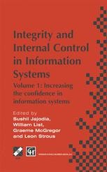 Integrity and Internal Control in Information Systems: Volume 1 ...