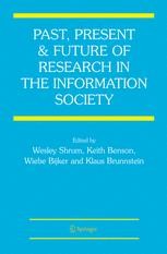 Past, Present and Future of Research in the Information Society ...