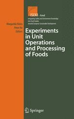 Experiments in Unit Operations and Processing of Foods | Springer ...