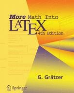 More Math Into LaTeX | SpringerLink
