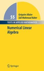 Numerical Linear Algebra | Springer Nature Link (formally SpringerLink)