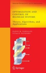 Optimization and Control of Bilinear Systems: Theory, Algorithms, and Applications | SpringerLink