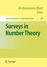 Surveys in Number Theory | SpringerLink
