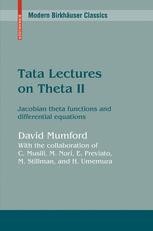 Tata Lectures on Theta II: Jacobian theta functions and differential ...