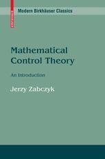 Mathematical Control Theory: An Introduction | SpringerLink