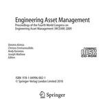 Engineering Asset Management: Proceedings of the Fourth World Congress ...