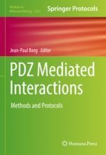 PDZ Mediated Interactions: Methods and Protocols | Springer Nature Link