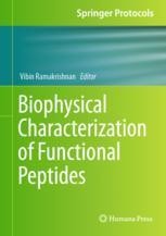 Biophysical Characterization of Functional Peptides | Springer Nature ...
