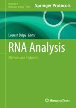 RNA Analysis: Methods and Protocols | SpringerLink