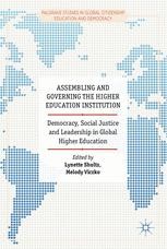 Assembling and Governing the Higher Education Institution: Democracy ...