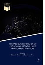 The Palgrave Handbook of Public Administration and Management in Europe ...
