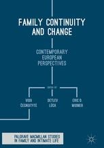 Family Continuity and Change: Contemporary European Perspectives ...