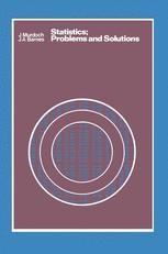 Statistics: Problems and Solutions | SpringerLink
