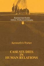 Case Studies in Human Relations | Springer Nature Link (formerly ...