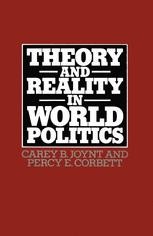 Theory and Reality in World Politics | Springer Nature Link