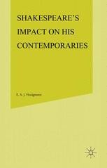 Shakespeare’s Impact on his Contemporaries | SpringerLink