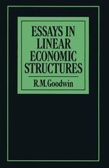 Essays in Linear Economic Structures | Springer Nature Link (formally ...