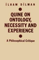 Quine on Ontology, Necessity and Experience: A Philosophical Critique ...