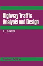 Highway Traffic Analysis and Design | SpringerLink