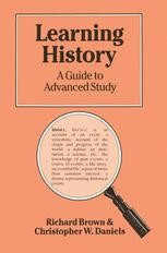 Learning History: A Guide to Advanced Study | Springer Nature Link
