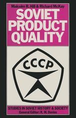 Soviet Product Quality | SpringerLink