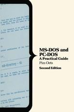 MS-DOS and PC-DOS: A Practical Guide | SpringerLink