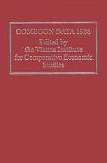 Comecon Data | Springer Nature Link (formerly SpringerLink)