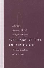 Writers of the Old School: British Novelists of the 1930s | Springer ...