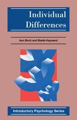 Individual Differences | Springer Nature Link (formerly SpringerLink)