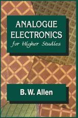 Analogue Electronics for Higher Studies | Springer Nature Link