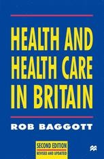 Health and Health Care in Britain | SpringerLink