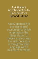 An Introduction to Econometrics | SpringerLink