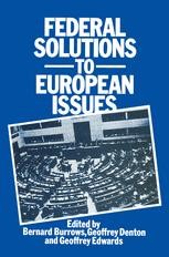 Federal Solutions to European Issues | SpringerLink