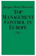 Top Management Control In Europe | SpringerLink