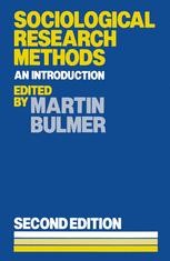 Sociological Research Methods, 2nd edition: An Introduction | SpringerLink