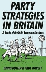 Party Strategies in Britain: A Study of the 1984 European Elections ...