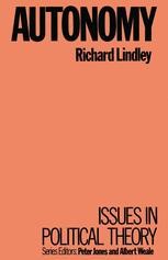 Autonomy | Springer Nature Link